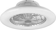 REALITY Svítidlo s ventilátorem STRALSUND titan 2700-6500K RGBW pr. 49 x 16,5 cm
