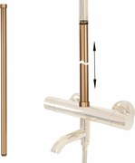 Prodloužení pro vanovou/sprchovou soupravu REA ø 22 mm - 60 cm, kartáčovaná měď