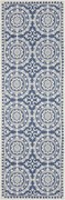 Hanse Home, Běhoun Twin Supreme 104130 Blue/Cream – na ven i na doma, 80x250, modrá, chodba / předsíň