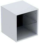 Geberit ONE - Boční skříňka 45x49x47 cm, otevřená, lesklá bílá 505.079.00.1