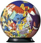 Puzzle ravensburger 3d 117857 -ball pokémon 72 dílků