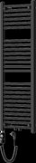 Mexen Mars, elektrické topné těleso 1200 x 400 mm, 600 W, černá, W110-1200-400-2600-70