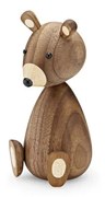 Dřevěný medvídek Baby Bear Walnut Lucie Kaas