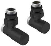 Sapho Compact - Připojovací sada ruční rohová, matná černá CP5115BS