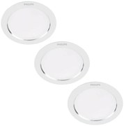 Philips - SADA 3x LED Podhledové svítidlo DIAMOND LED/3,5W/230V 3000K