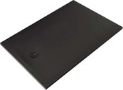 Kludi Terra - Sprchová vanička 90x140 cm, matná černá 09DW0639
