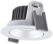 Podhledové LED svítidlo LEDVANCE SPOT ADJUST stříbrné 8W 3000K CRI90 36° stmívatelné