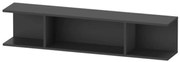 Duravit Ketho.2 - Skříňka policová 17x80x15 cm, grafit mat K21208049490000