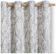 Světle šedý závěs 135x250 cm Selvetia – Restilo
