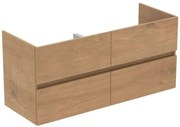Ideal Standard Eurovit+ - Umyvadlová skříňka, 55x120x44 cm, 4 zásuvky, dub R0267Y8