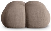 Hnědá podnožka Loretto – Cosmopolitan Design