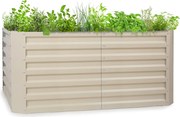 Blumfeldt Blum High Grow Straight, vyvýšený záhon, 120 x 60 x 60 cm, 432 l, ocel