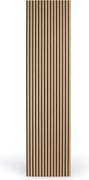 Dřevěný akustický panel, 2400 x 600 mm, B2BP004, dub