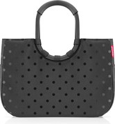 Módní taška Reisenthel Loopshopper L frame glossy dots black