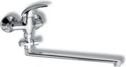 Novaservis Metalia 55 Paneláková baterie bez příslušenství 150 mm, chrom, 55072/1,0