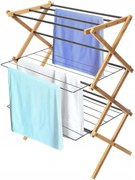 Erga Aurora Plus, věšák na sušení prádla 69x49,5x97 cm na postavení, hnědá-černá, ERG-SEP-1265SUAURPLUD