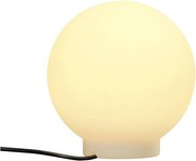 LA 227219 Venkovní svítidlo ROTOBALL FLOOR 25, bílé, E27, IP44 - BIG WHITE (SLV)