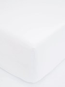 MK Lůžkoviny Jersey prostěradlo do postýlky Classic 60 x 120 cm – bílá