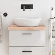 Koupelnová deska 60x40x(2-6) cm neošetřené masivní dřevo 3156010