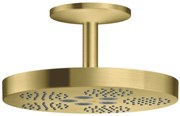 Axor One - Hlavová sprcha, průměr 28 cm, kartáčovaná mosaz 48493950