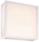 Mantra 7056 Bachelor, stropní venkovní svítidlo, 14W LED 3000K, bílá, 22x22cm, IP65
