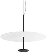 Linea Light CA088DBBMDI Stilo_P, závěsné svítidlo pro nepřímé osvětlení, 32W LED 2700K, bílá/černá, prům. 74,5cm