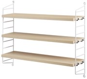 Policový systém String Pocket, White/Ash – STRING
