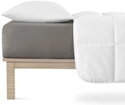 Tmavě šedé napínací prostěradlo jersey 160x200 cm Boxspring – Andrea Simone