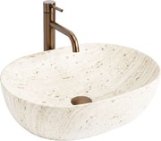 Rea Rea, Umyvadlo na desku Amelia Travertine Classic 48, REA-U4210