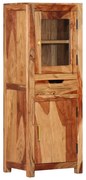 Skříň highboard 40 x 34 x 110 cm masivní akáciové dřevo