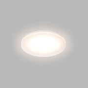 LED2 2050131 Static, zápustné svítidlo se saténovým difusorem, 7W 3000K, průměr 9,2cm, IP44