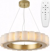 Toolight Závěsné stropní LED osvětlení APP1801-CP 50 cm zlatá kartáčovaná