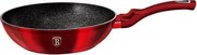 Berlingerhaus berlingerhaus pánev wok s mramorovým povrchem 30 cm burgundy metallic line bh-6166