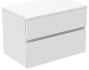 Ideal Standard Finesse - Umyvadlová skříňka, 80x51x56 cm, 2 zásuvky, matná bílá E3434Y1