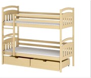 Legno Dětská patrová postel Gabriel borovice Rozměr (cm): 80x160