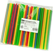 ideal pack® - papírové brčko 200 × 7 mm - 250 ks