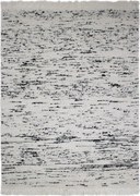 Šedý/slonovinový ručně tkaný vlněný koberec 140x200 cm Ellsa – Flair Rugs