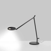 Artemide Demetra, černá stolní LED lampa s dotykovým stmívačem, 8W LED 3000K, 57+65cm