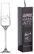 Diamante JFY Spiral sklenice na sekt 190 ml