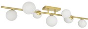 Brilagi - LED Přisazený lustr MILLA 7xG9/3W/230V zlatá/bílá 7010-7GW