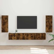 Sestava TV skříněk 4 ks Kouřový dub Kompozitní dřevo 3409164