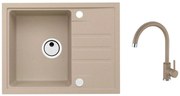 Alveus - Set dřezu Intermezzo 30 a baterie Kati, beige SETA25843