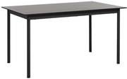 Designový jídelní stůl Lakshmana 140 cm černý