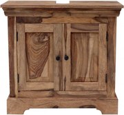 Indický nábytek - Skříňka pod umyvadlo Jali 90x70x45 z indického masivu palisandr Natural