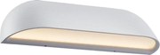 NOR 84081001 Venkovní nástěnné svítidlo Front 26 1x9,8W LED bílá opál - NORDLUX