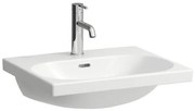Laufen Lua umyvadlo 55x46 cm otvor pro baterii uprostřed H8100820001041