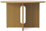 Audo Copenhagen designové jídelní stoly Androgyne Dining Table (průměr 120 cm)