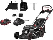 Parkside Performance Benzínová sekačka na trávu s pojezdem a s elektrickým startováním PPBRM 53 B2