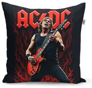 Sablio Polštář ACDC Kytarista - 40x40 cm