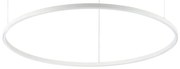 Ideal Lux - LED Lustr na lanku ORACLE SLIM LED/53W/230V 4000K pr. 90 cm bílá